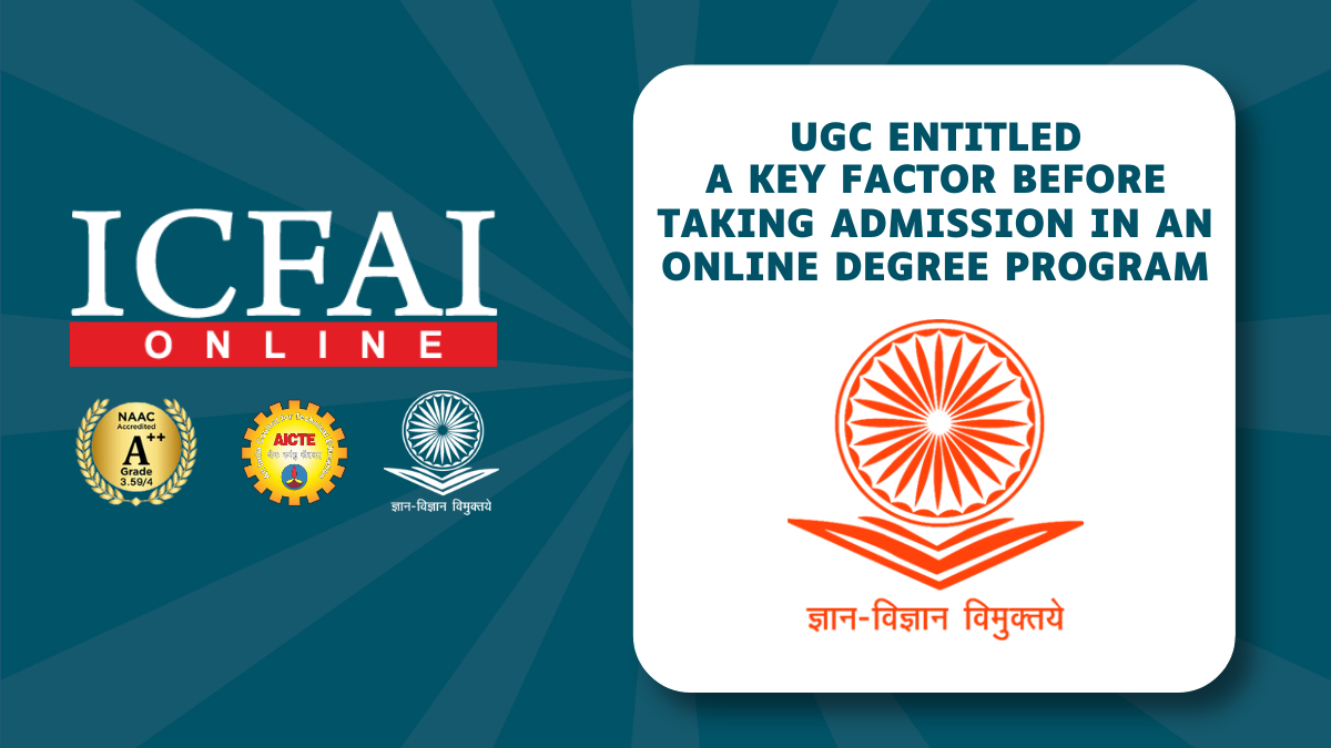 UGC Entitled : A Key Factor before taking admission in an online degree ...